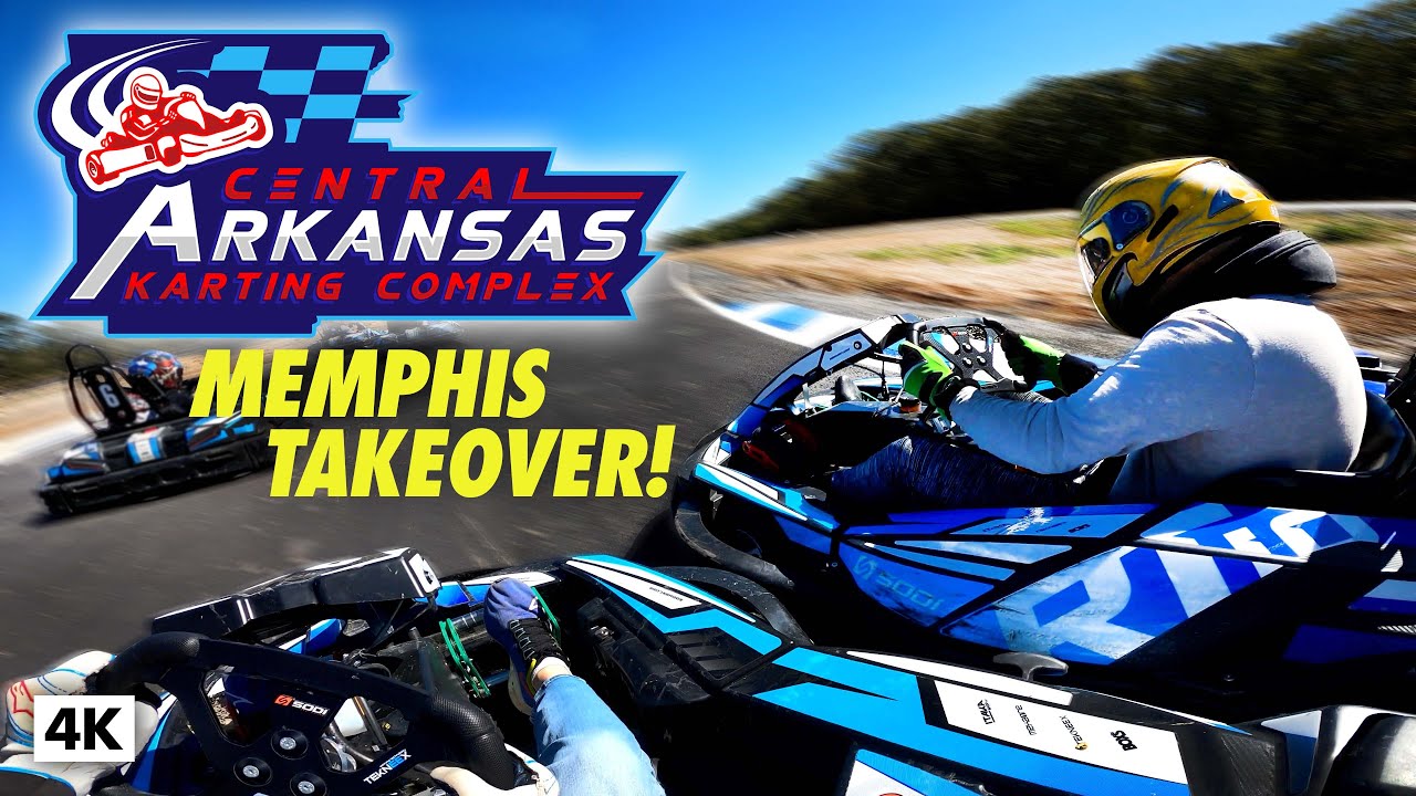 Central Arkansas Karting Complex – Memphis Takeover! - YouTube