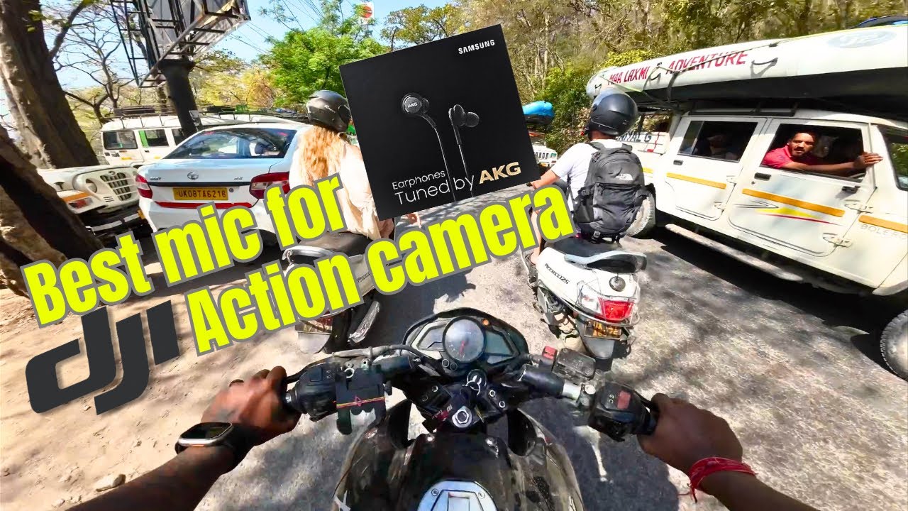 Finally DJI Action 2 or 3 mic problem solve || Samsung AKG best ...