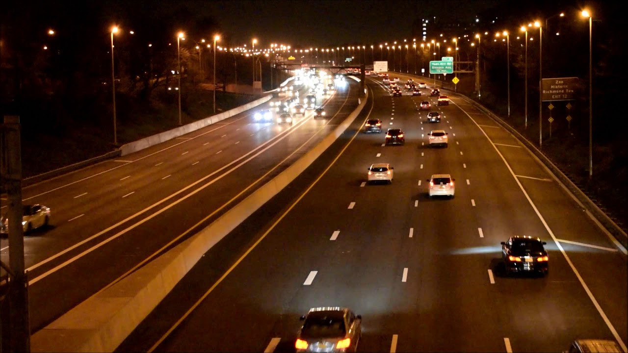 Explore Night Road Highway New York City Brooklyn And Downtown Private