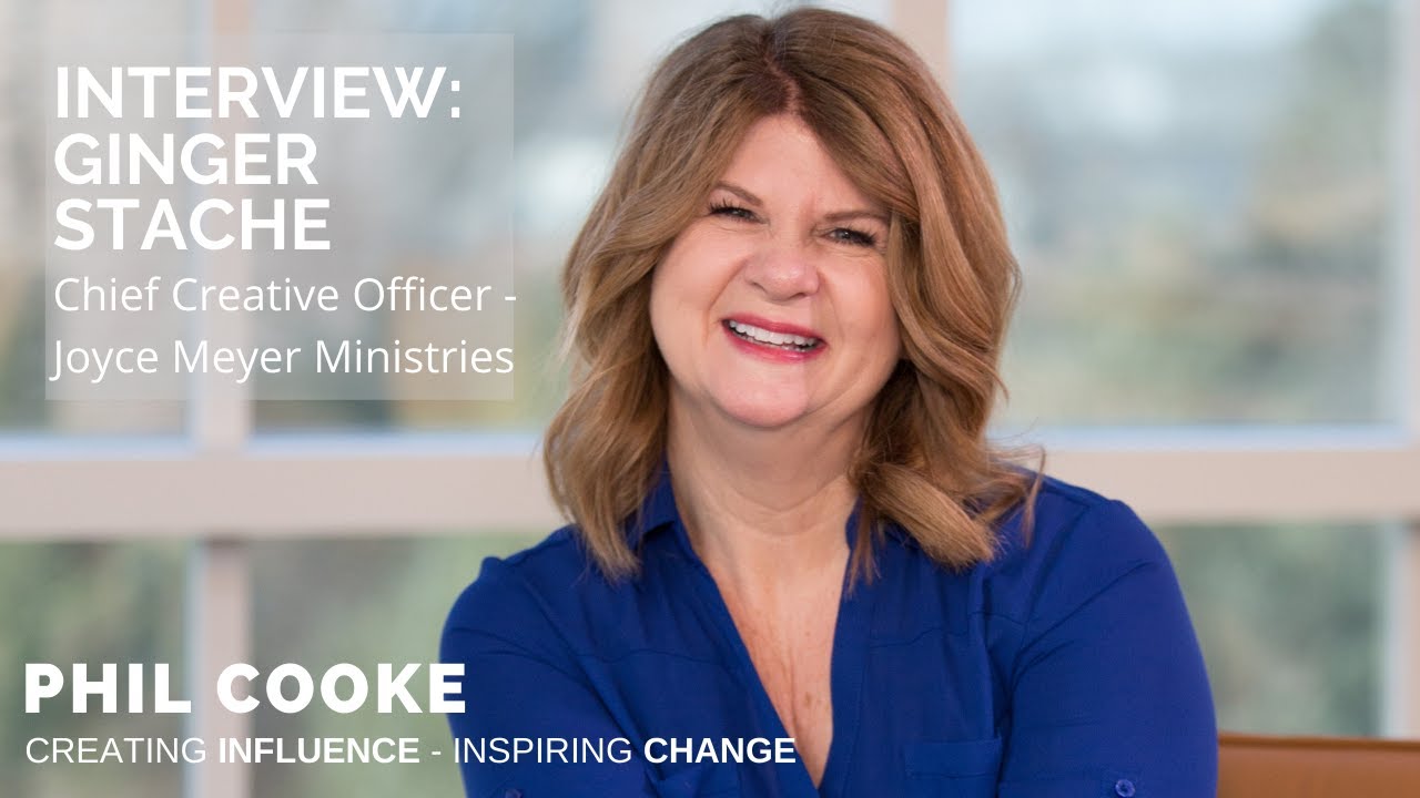 Interview with Ginger Stache, Chief Creative Officer of Joyce Meyer ...