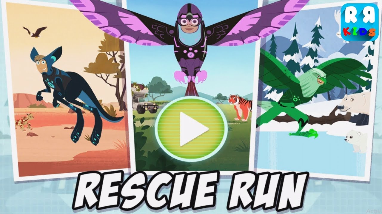 Wild Kratts Rescue Run - New Best App for Kids - YouTube