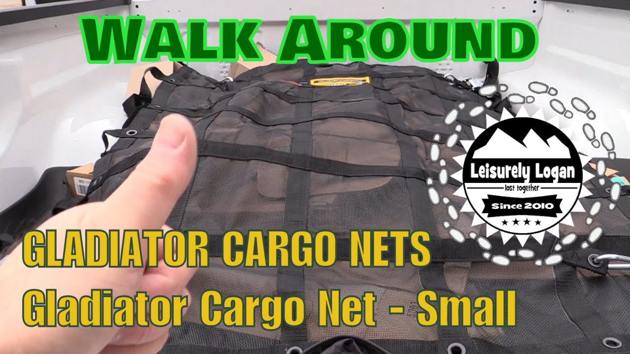 Walk Around : Gladiator Cargo Net - YouTube
