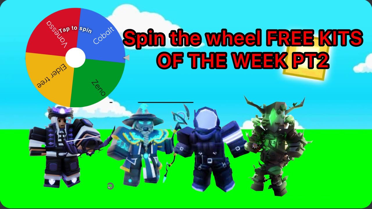 Spin the wheel PT2 free kits of the week - YouTube