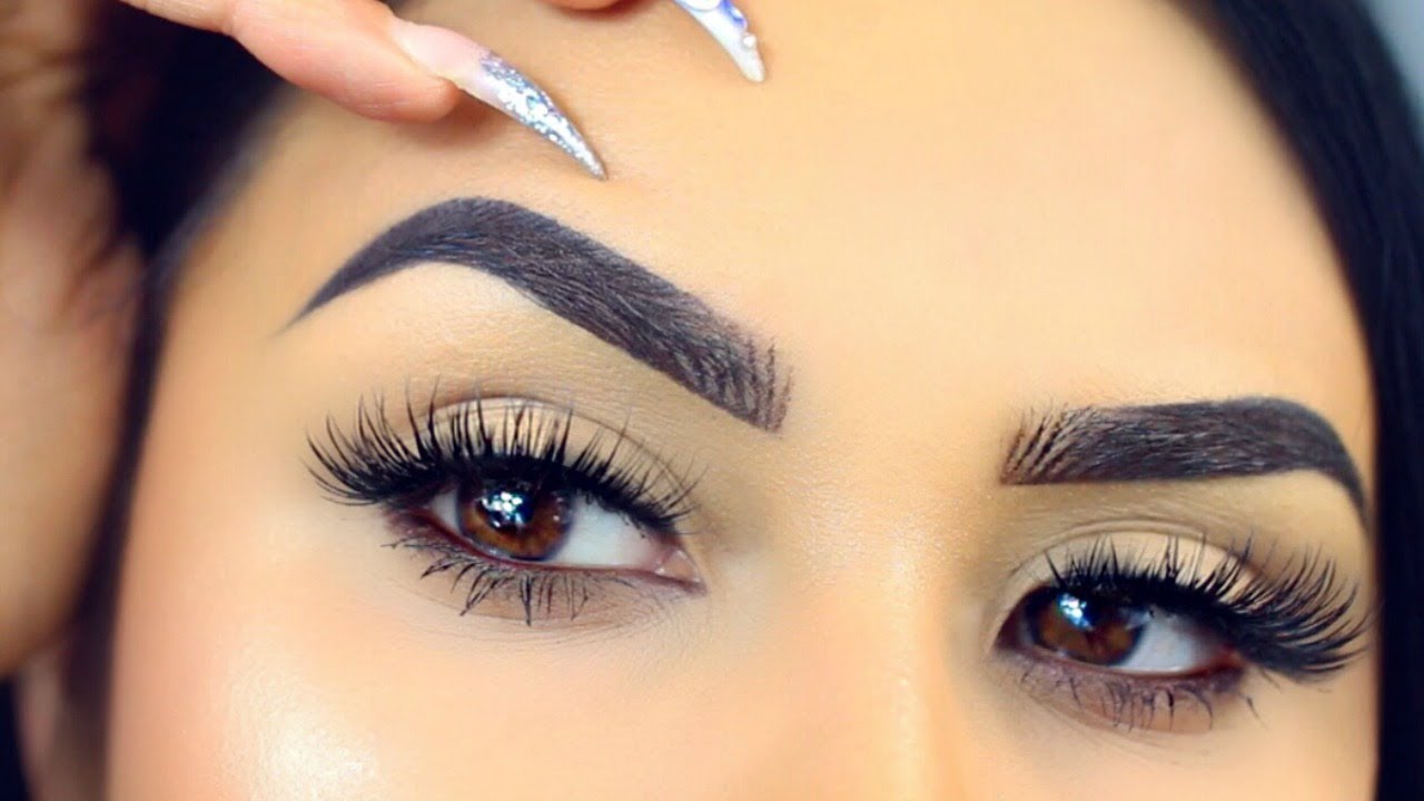 EYEBROW ROUTINE| Step By Step - YouTube