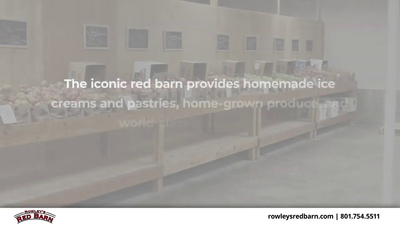 Rowley's Red Barn Santaquin Utah 84655 - YouTube