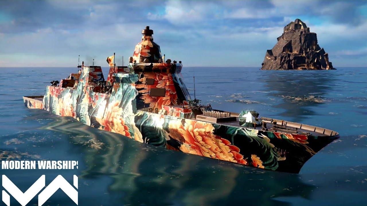 Modern Warships: TF-2000 Turkish Destroyer | Full 4 ATMACA | TMF Cannon ...