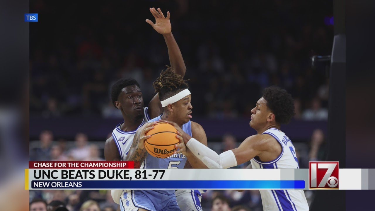 UNC beats Duke, 81-77 - YouTube