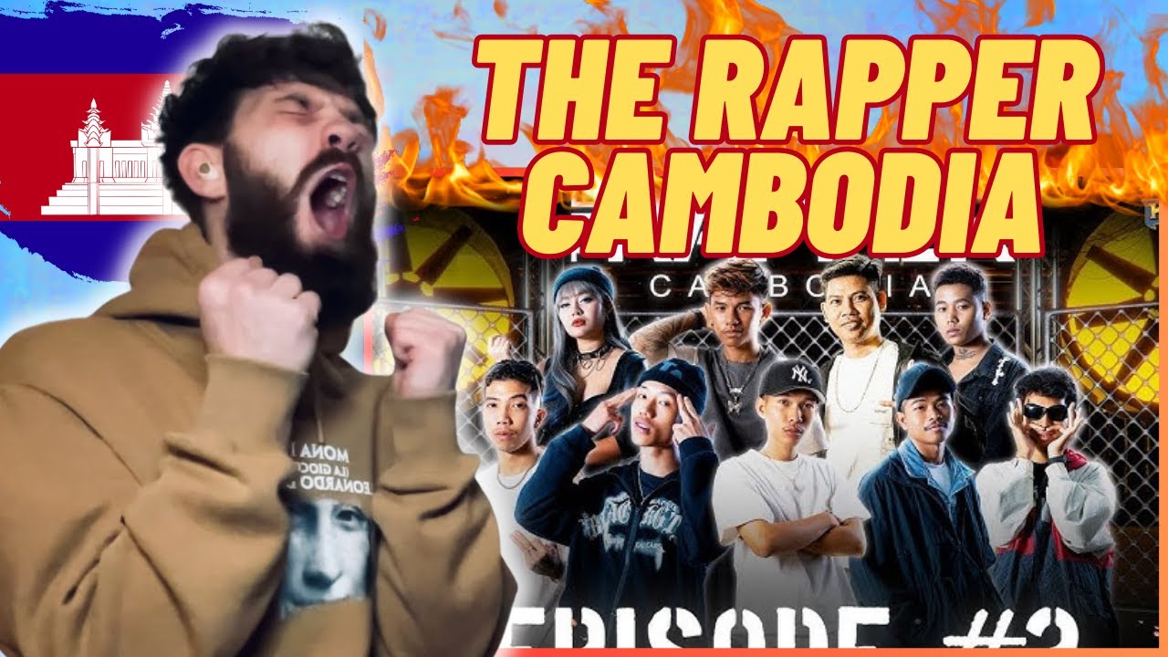 TeddyGrey Reacts to 🇰🇭 The Rapper Cambodia | EP3 | UK 🇬🇧 REACTION - YouTube