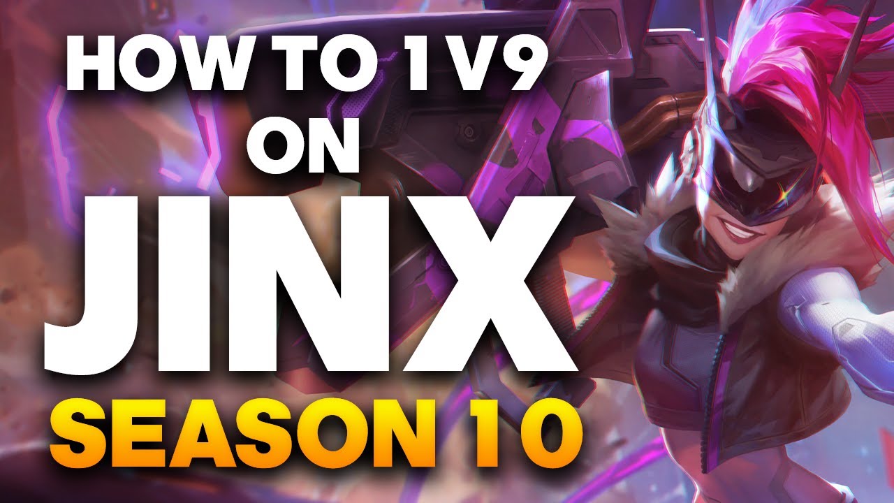 Grandmaster Jinx Gameplay - How to 1v9 on Jinx in Season 10 | League of ...