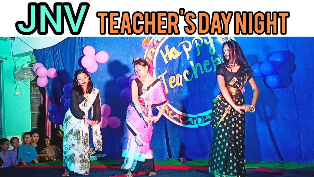 Dance Performance | By The class 12 Girls Of JNV Gomati - YouTube