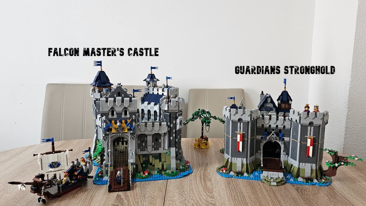 LEGO Falcon Master's Castle & Guardians Stronghold 7x31120 - YouTube