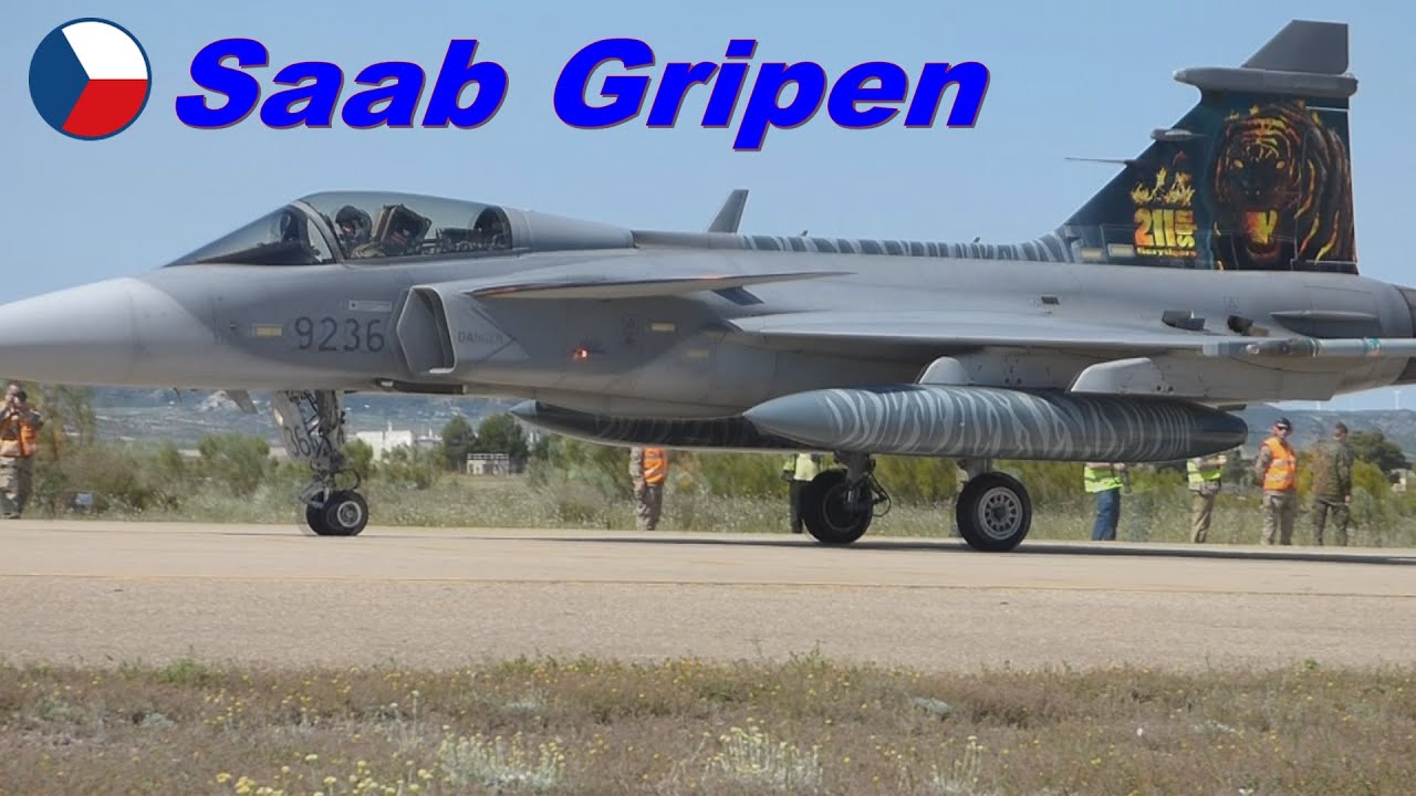 Saab 39 Gripen, Mirage 2000, Dassault Rafale. Tigers Meet 2016. - YouTube