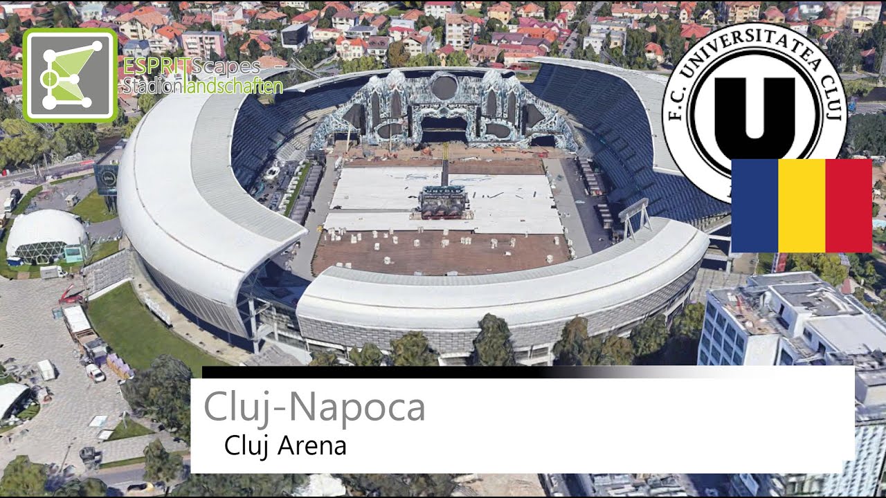 Cluj Arena | Olimpia Cluj & Universitatea Cluj | Untold Festival ...