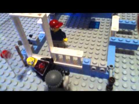 Lego prison cell - YouTube