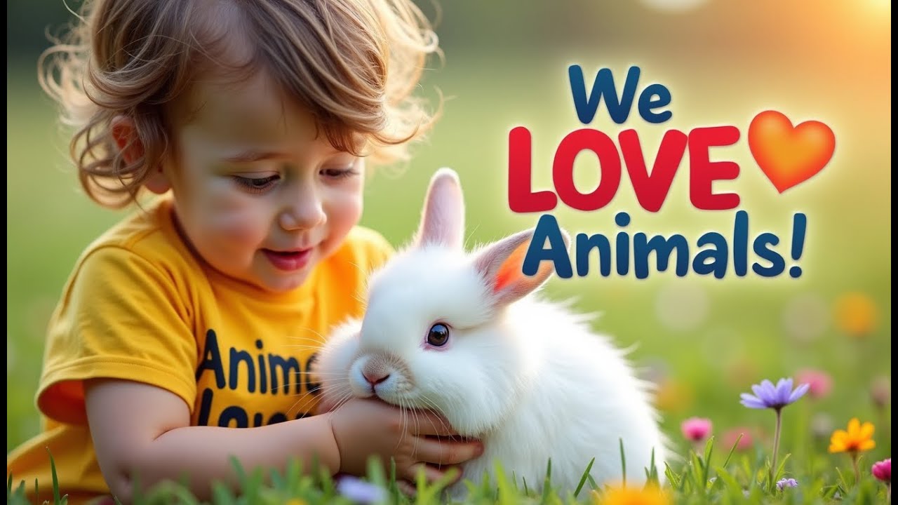 Love the Animals, Big and Small | Children’s Animal Song Nursery Rhymes ...