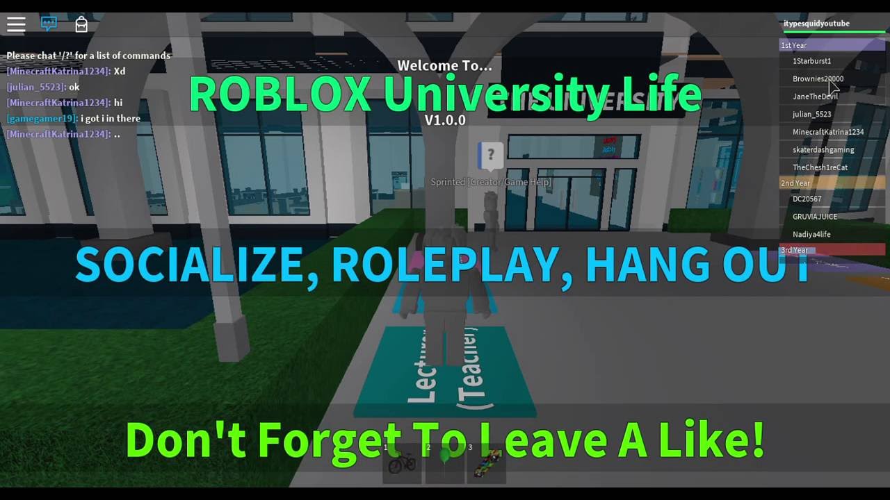 ROBLOX (3) robloxia university - YouTube