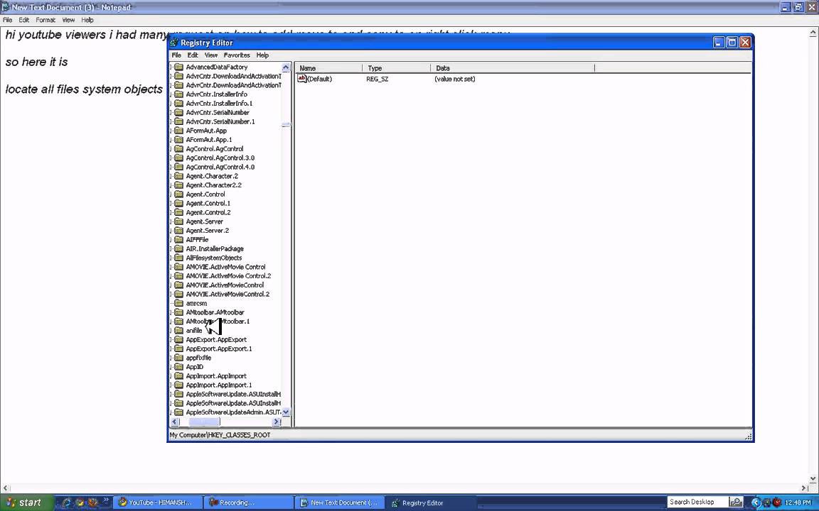 Add Options To Right Click Menu 100 Working YouTube Add Options To Right Click Menu 100 Working YouTube