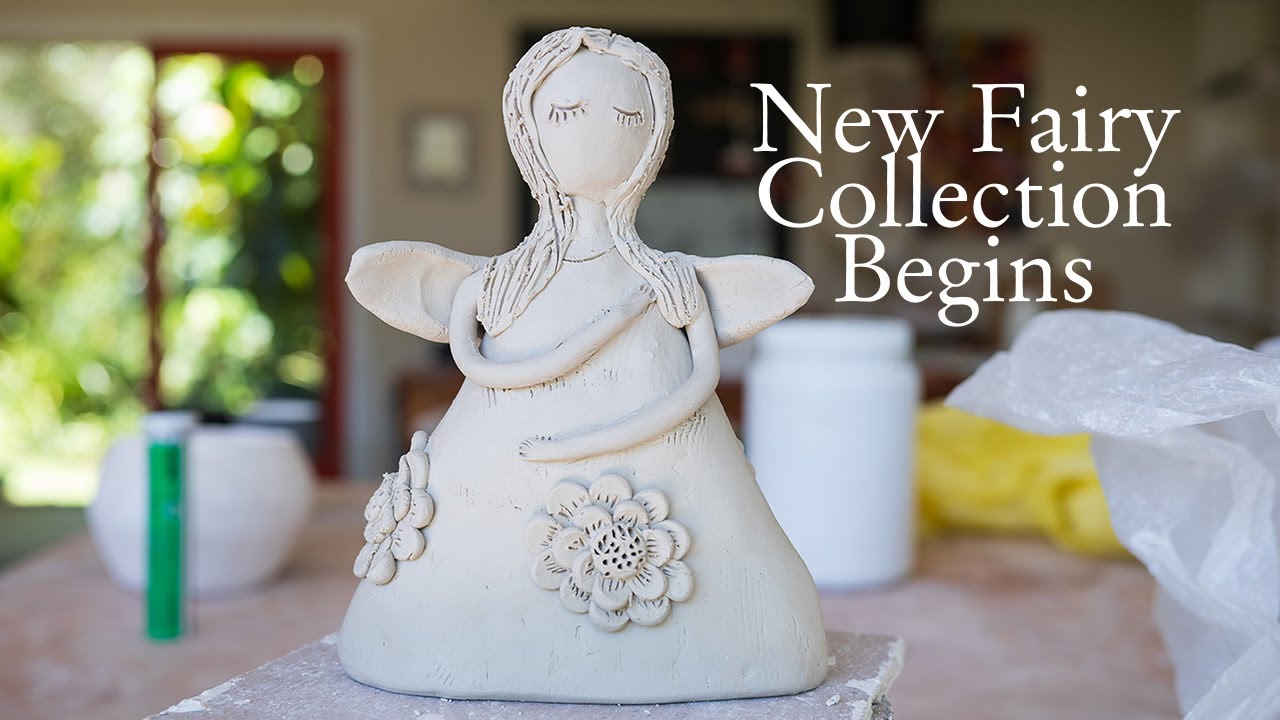 The magic begins — the first steps of my new clay fairy collection ...