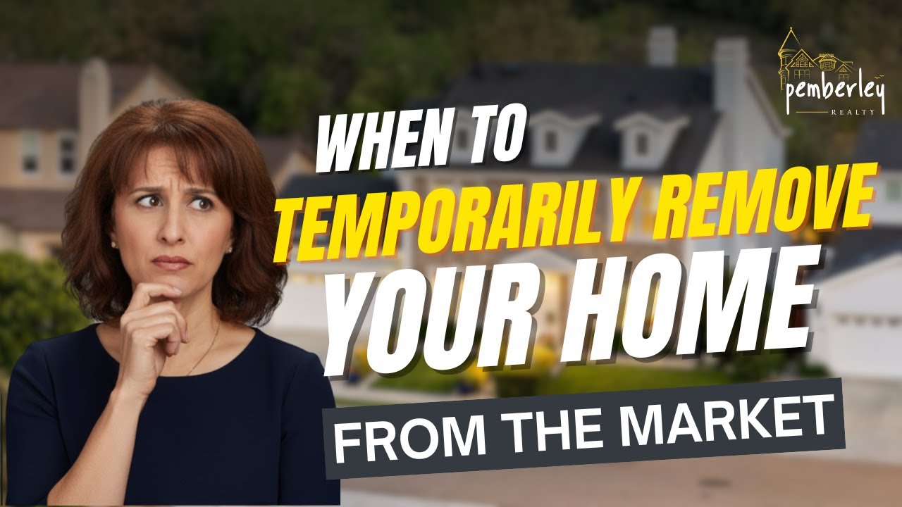 When to Temporarily Remove Your Home from the San Diego Market - YouTube