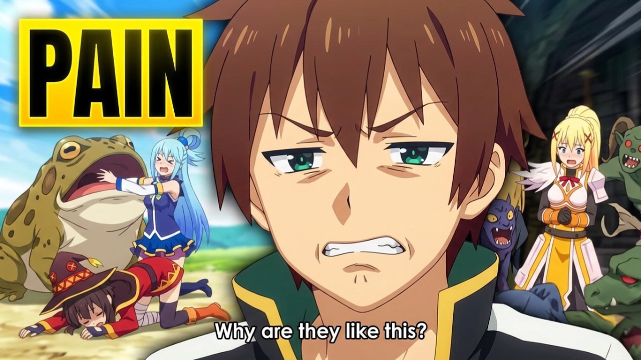 kazuma complaining for 3 minutes straight - YouTube
