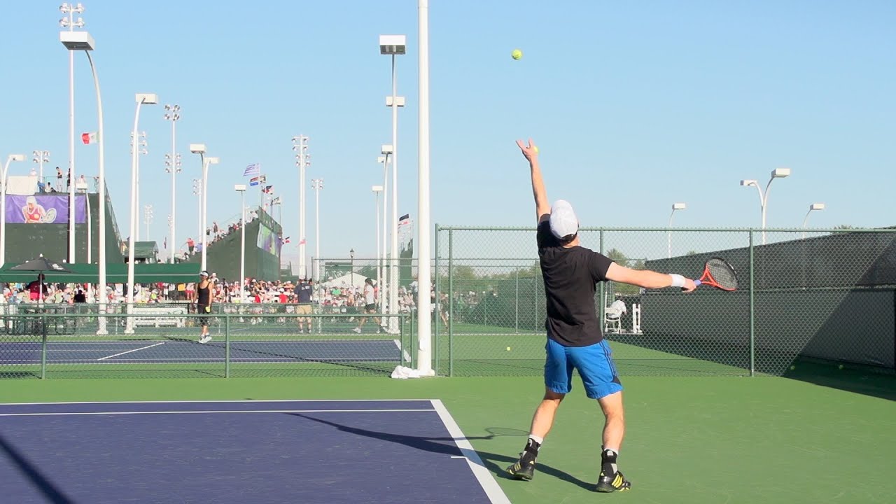 Andy Murray Serve In Super Slow Motion 2 - Indian Wells 2013 - BNP ...