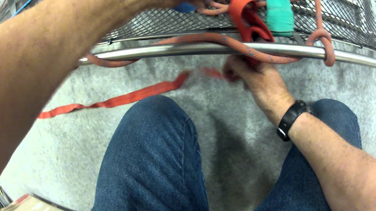 Stokes Litter 6 Vertical Bridle, Pick and Pivot Strap. - YouTube