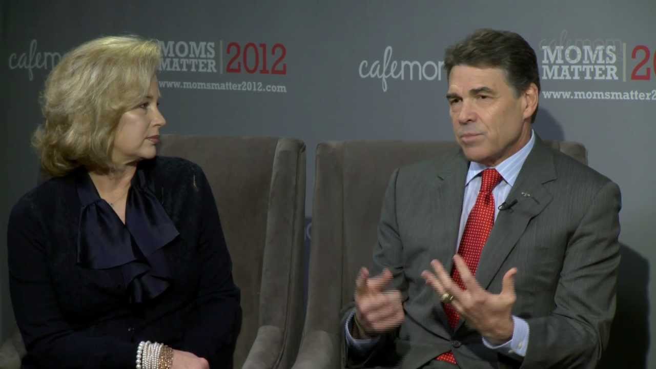 Rick Perry Talks About His Relationship with His Wife Anita - Moms ...
