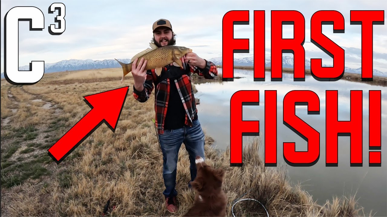 WELCOME TO C CUBED OUTDOORS / CATCHING MY FIRST FISH FOR THE CHANNEL ...