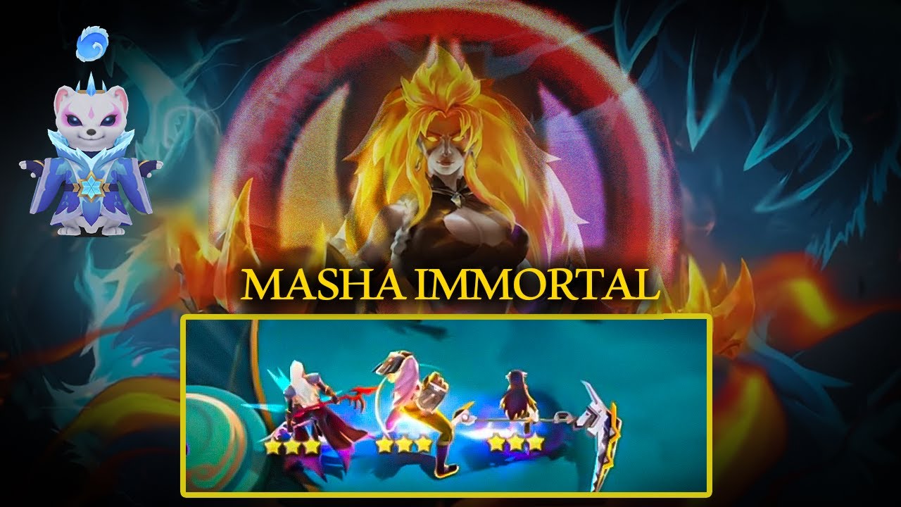MASHA IMMORTAL GARUK-GARUK BIJI MUSUH !!! - YouTube