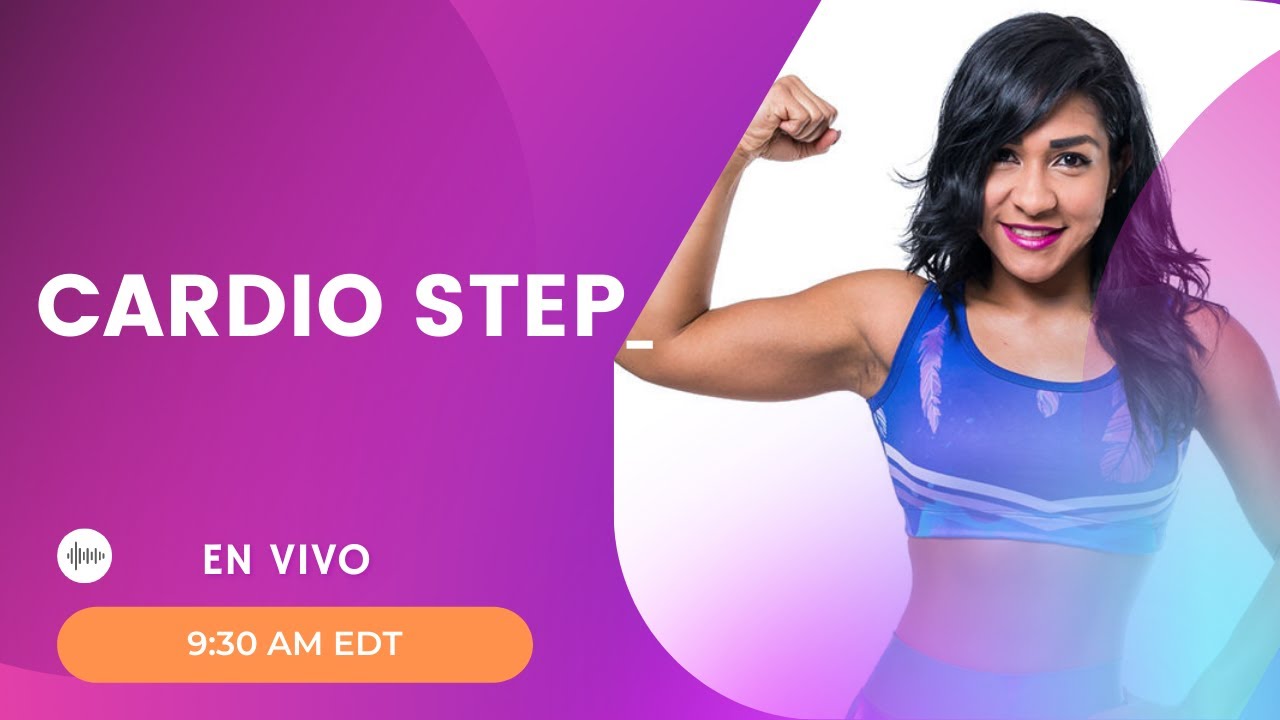 Cardio Step | Rutina Full body con step desde casa - YouTube