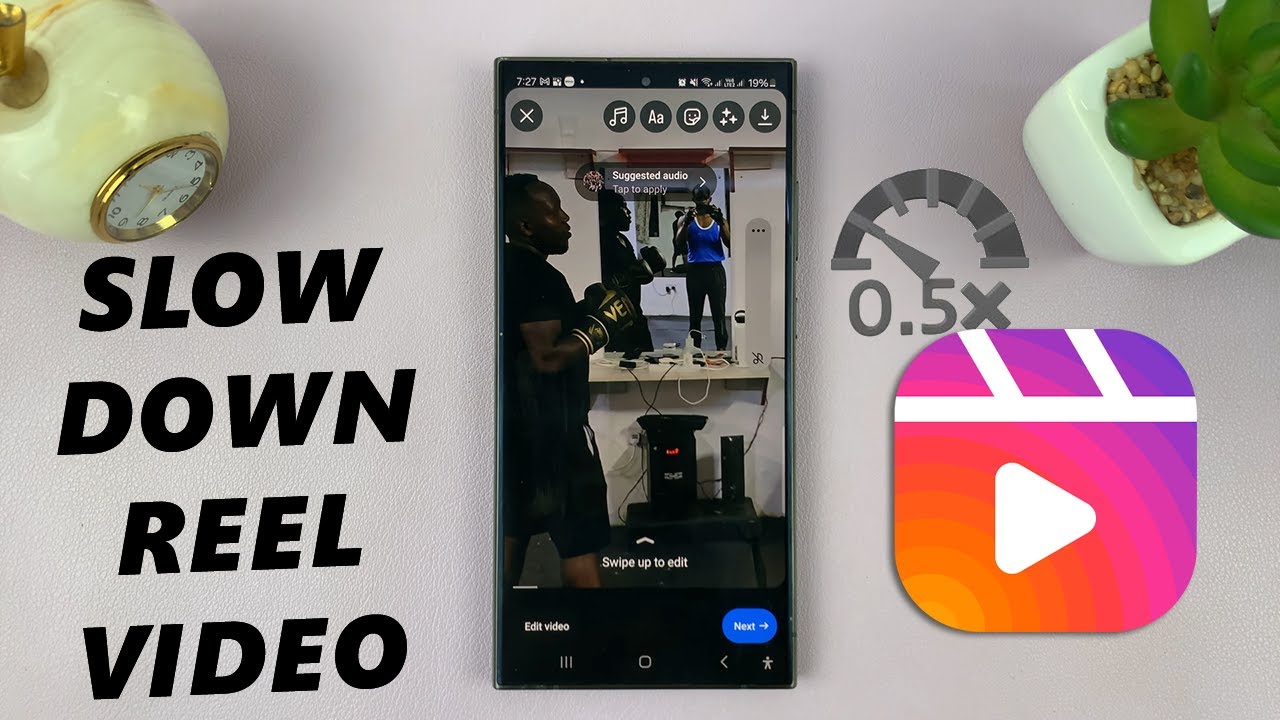 How To Slow Down Instagram Reels Video - YouTube