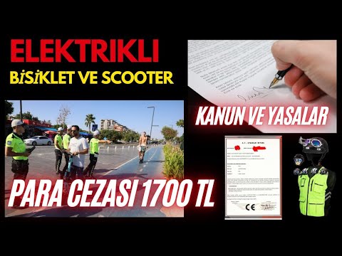 Elektrikli Bisiklet Alacaklar Kullananlar Mutlaka Dinleyin,/ Kanun ve Yasada,/#elektriklibisiklet,