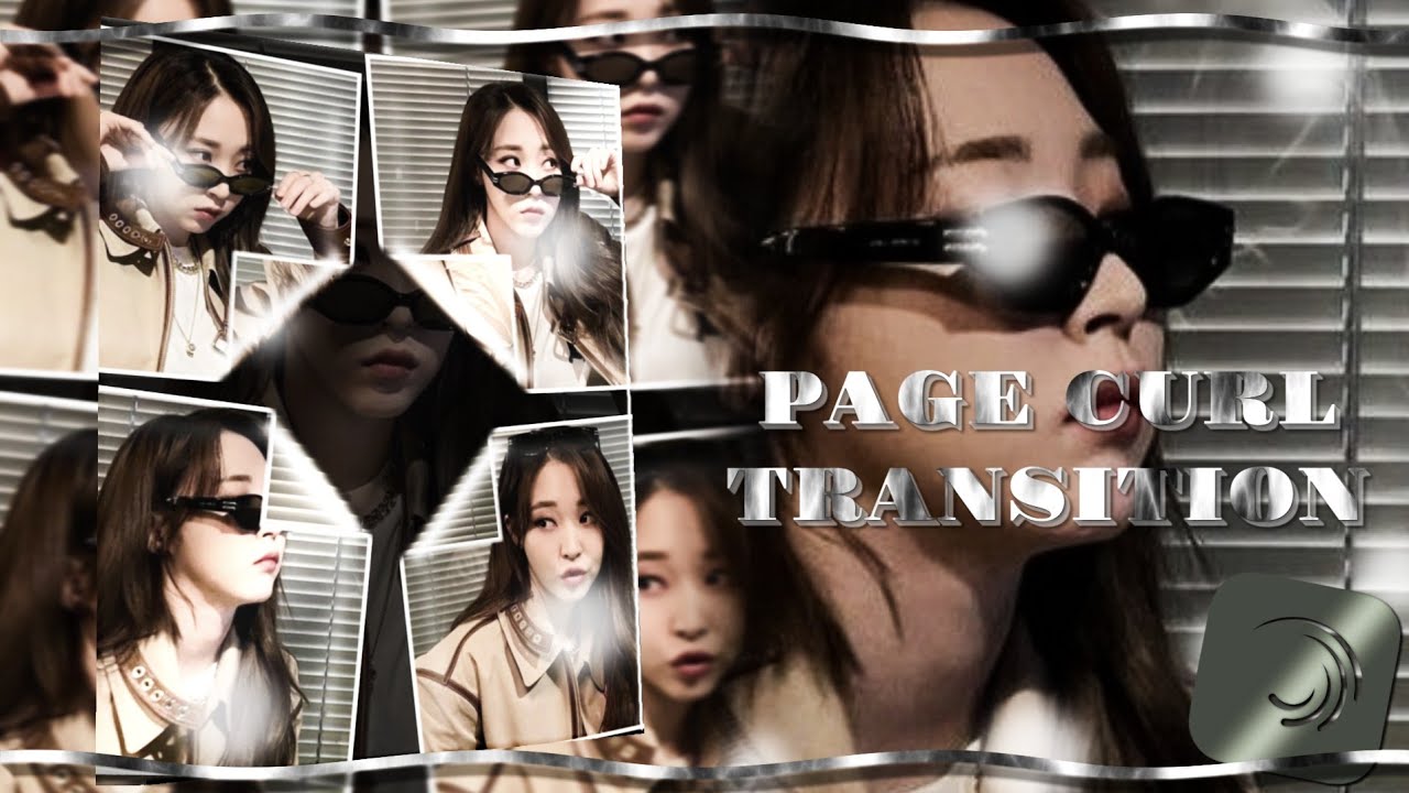 PAGE CURL TRANSITION ON ALIGHTMOTION! - YouTube