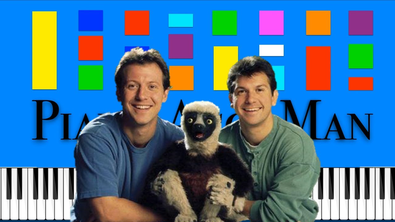 Zoboomafoo Theme Song (Slow Easy Medium) Piano Tutorial 4K - YouTube