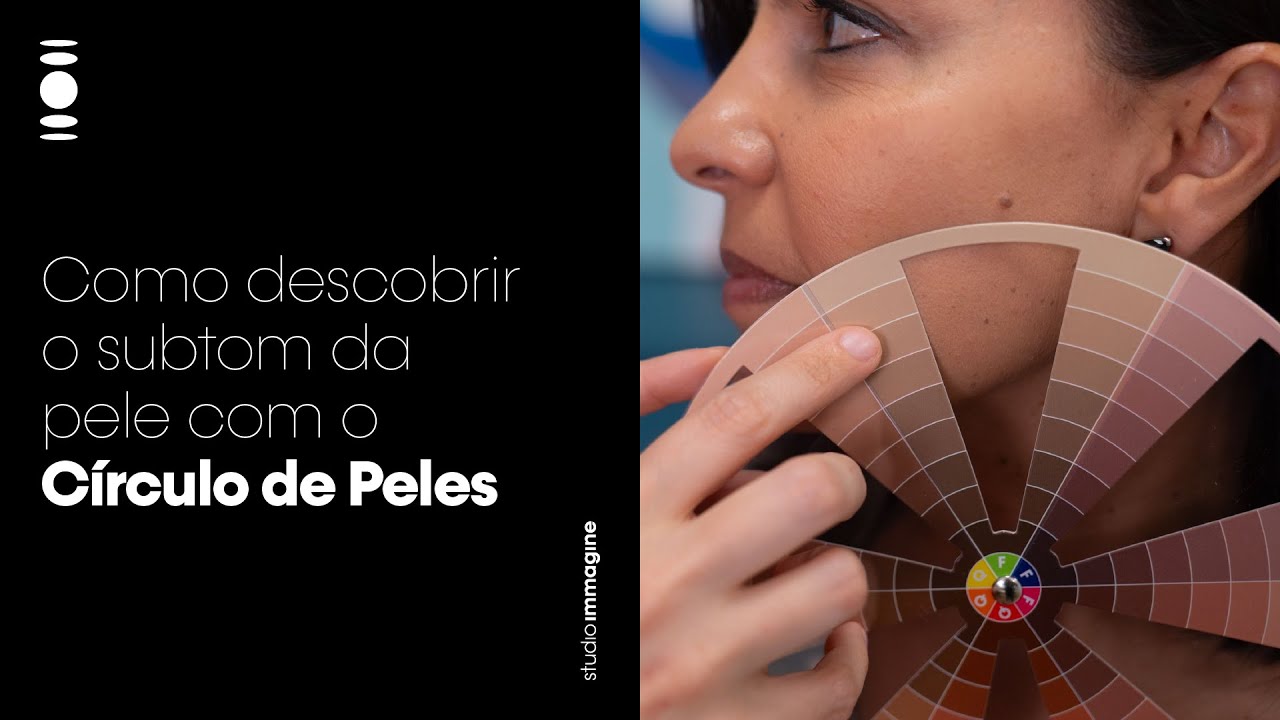 Como descobrir o subtom da pele com o Círculo de Peles - YouTube