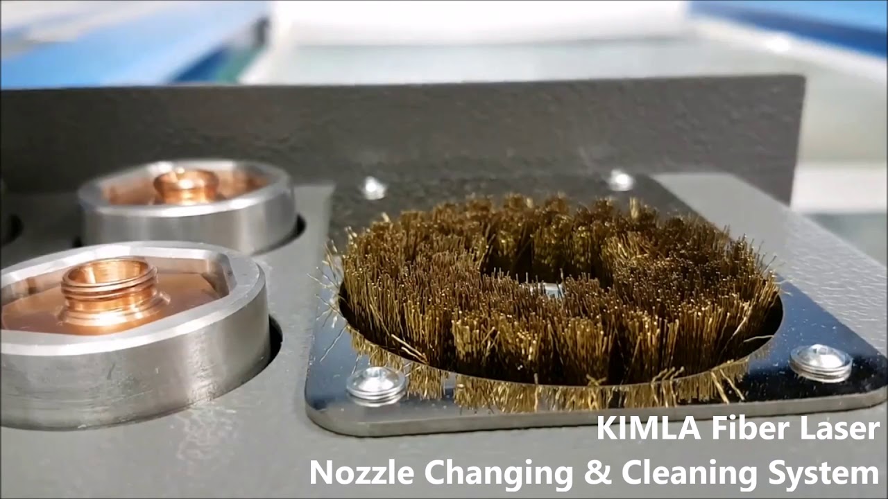 KIMLA Fiber Laser Nozzle Changing & Cleaning System - YouTube