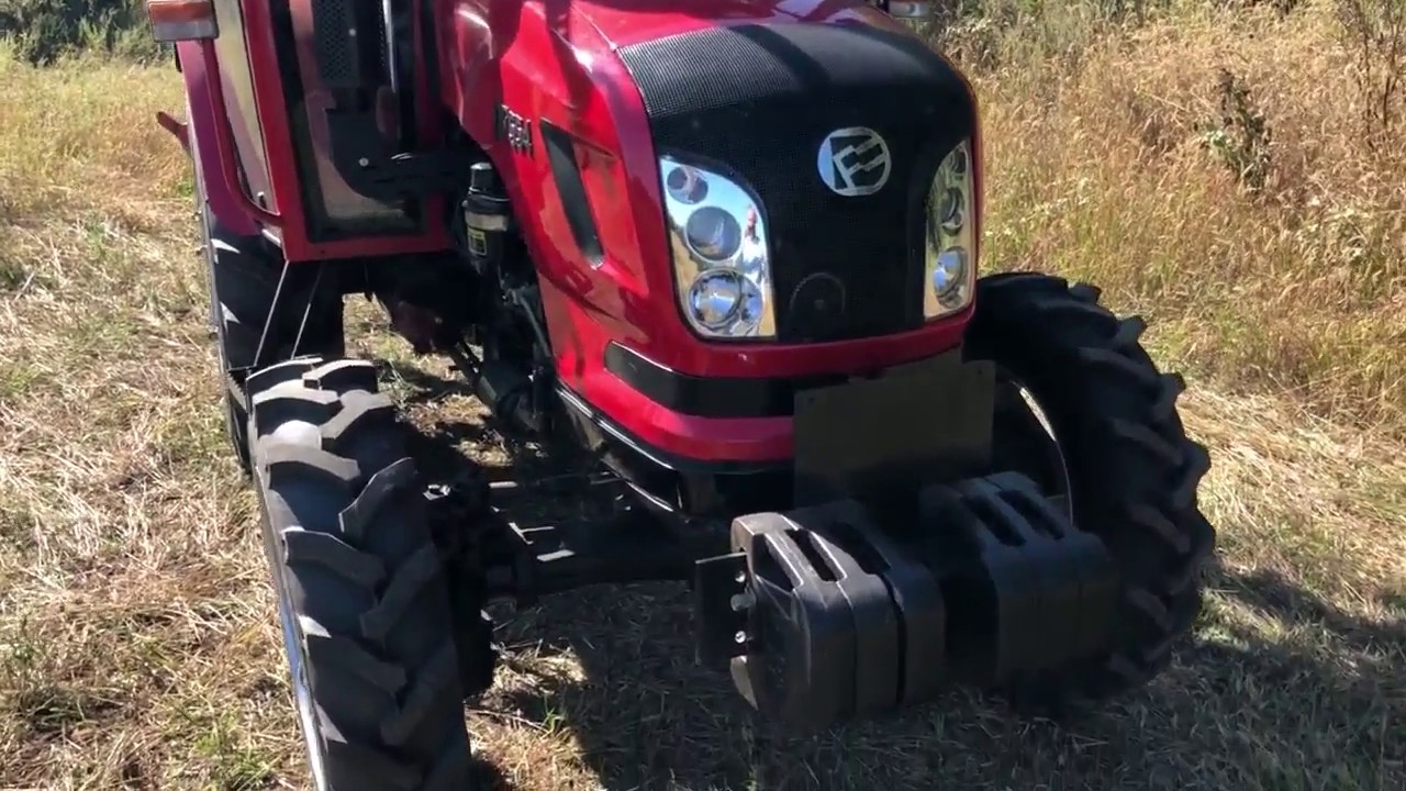 Video prezentare Tractor Dong Feng 554 - YouTube