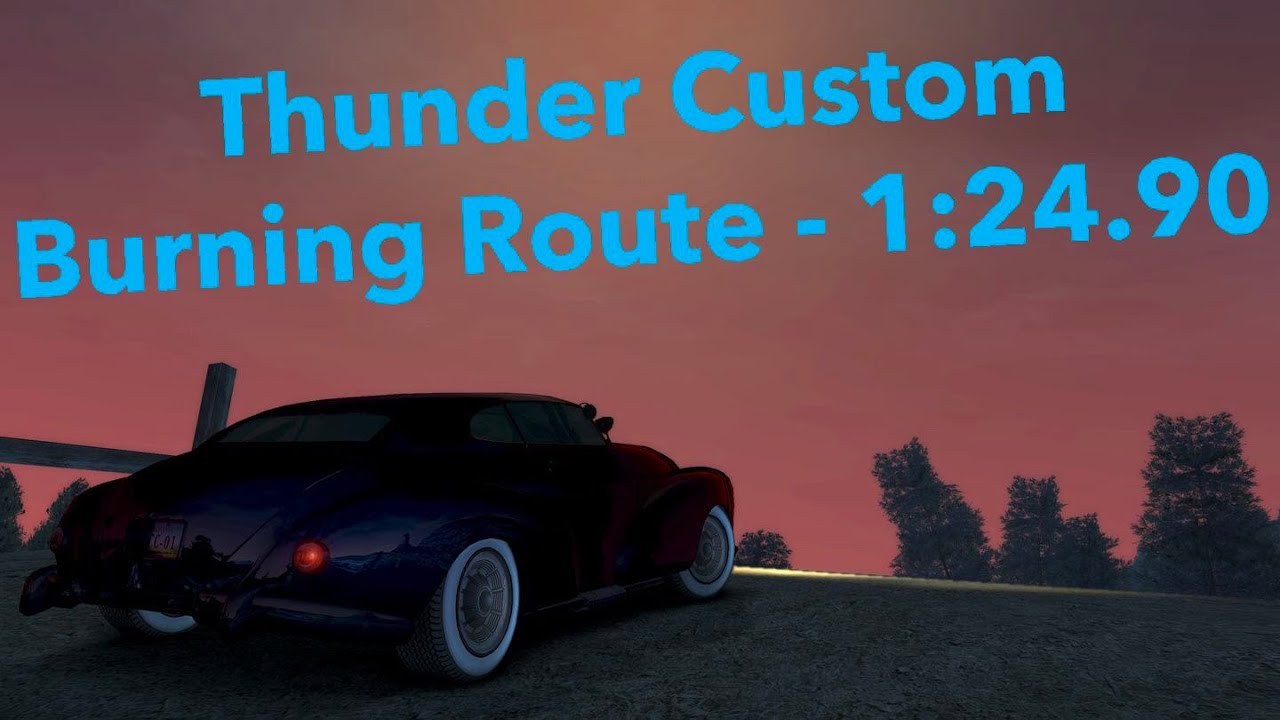 Burnout Paradise Remastered: Thunder Custom Burning Route - 1:24.90 ...