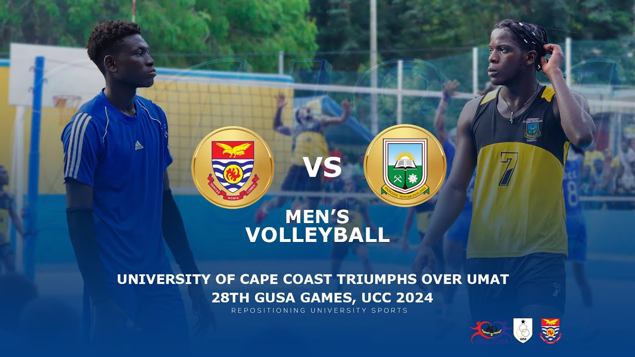 GUSA 2024 VOLLEY BALL HIGHLIGHTS: UCC demolishes UMaT by 3 straight set ...