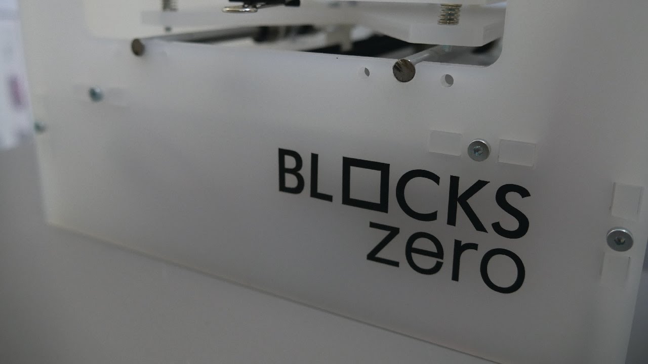 Blocks Zero 3D Printer - Mini Review - YouTube