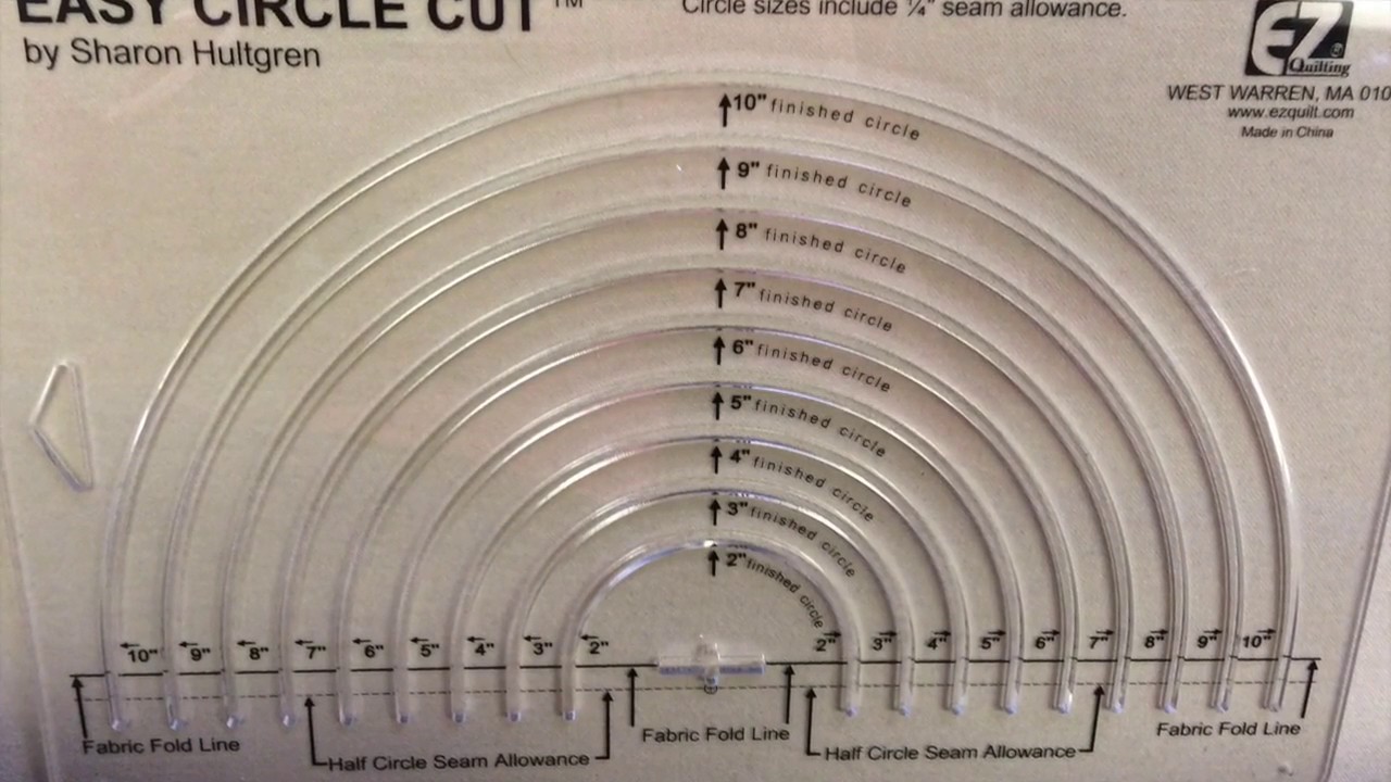 Tips and Tools Tuesday 33 Easy Circle Cut Tool - YouTube