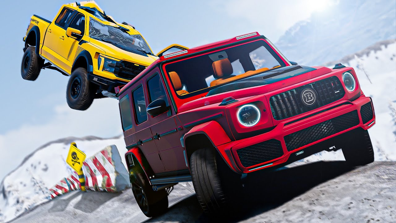 Cea Mai Grea Harta! Ford Raptor 2024 VS Mercedes G-Class Brabus - YouTube