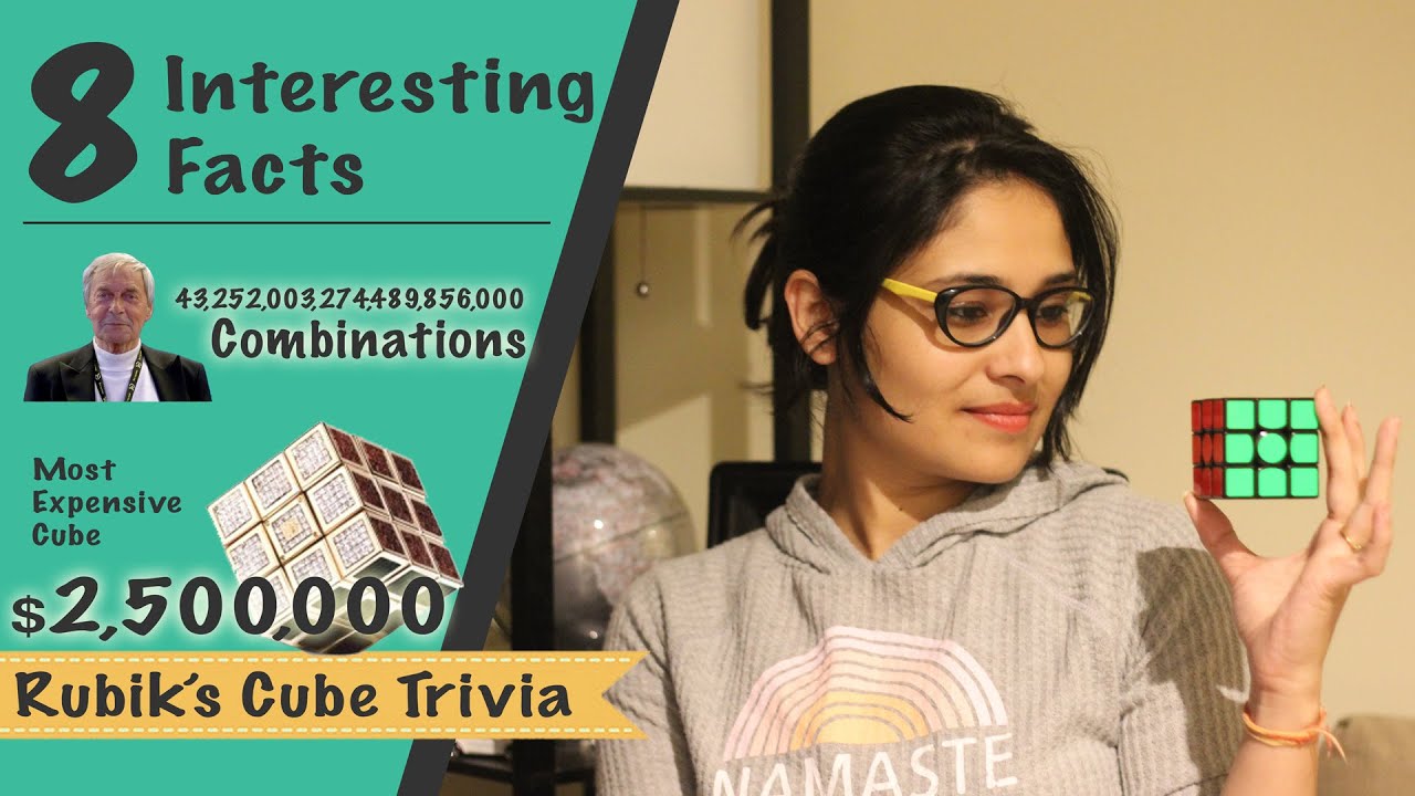 Amazing and Interesting facts about Rubik's cube - YouTube