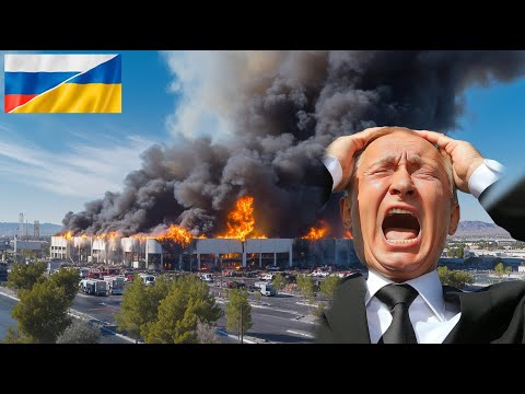 Rus silah deposu 15 tonluk bombayla yok edildi! Ne olduğunu gördün mü?