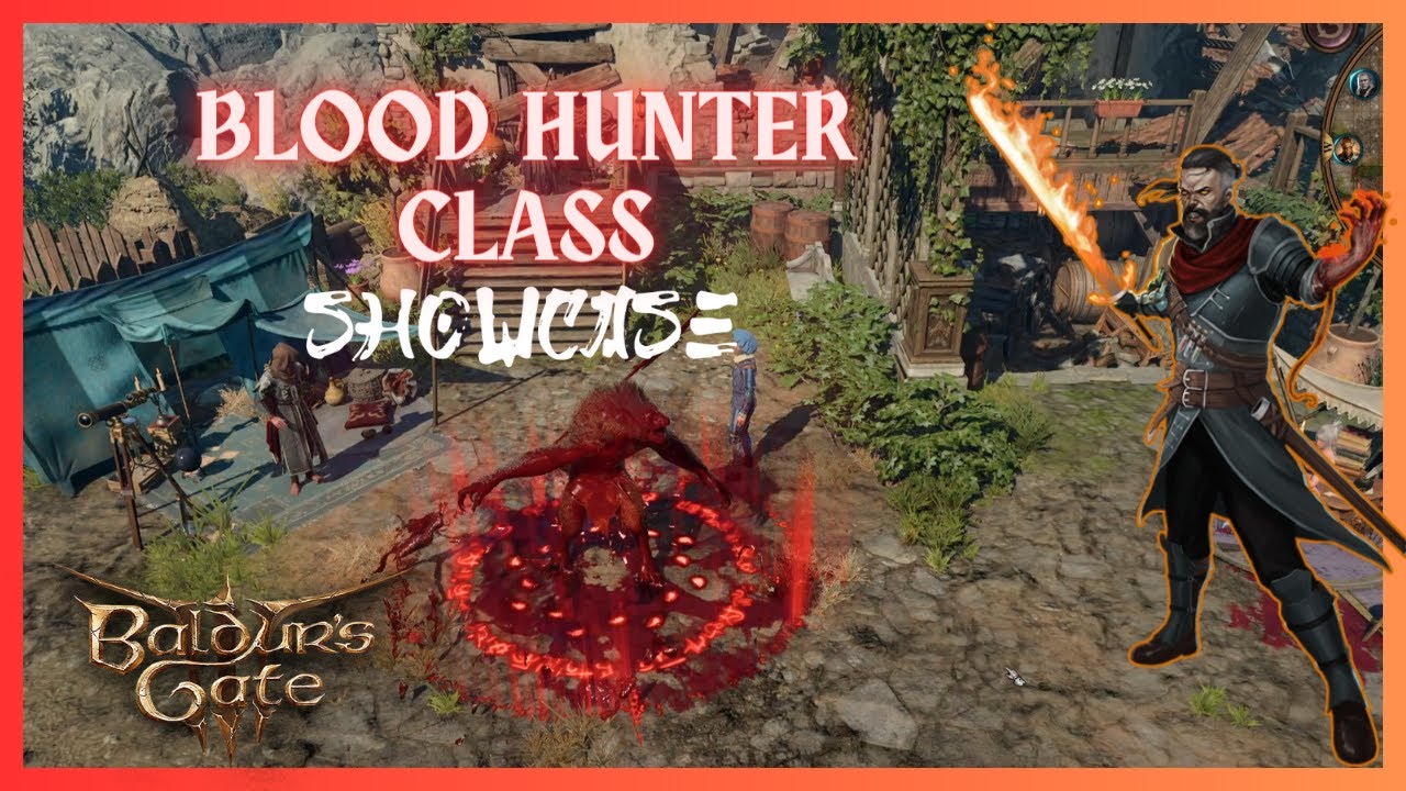 Blood Hunter Class Mod BG3 - YouTube