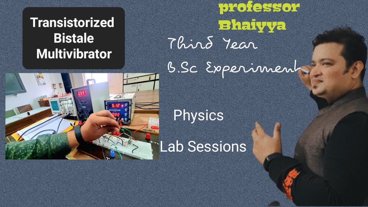 Transistorized Bistable Multivibrator | B.Sc & Engg | Physics Lab ...