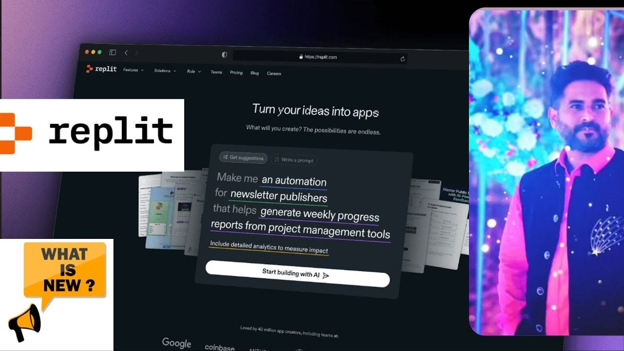 🔥 What's new in Replit: auth,Improved checkpoints and New home - YouTube