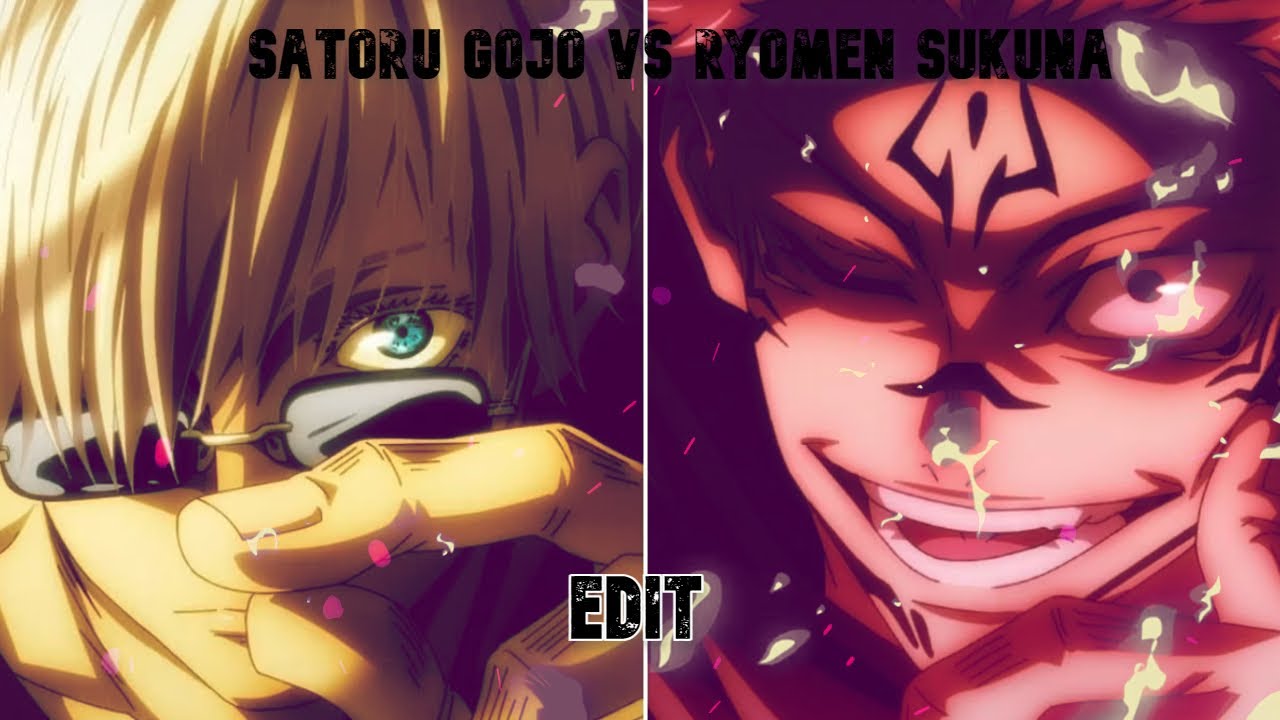Ryomen Sukuna vs Satoru Gojo FINAL BATTLE EDIT 😎😈 - YouTube