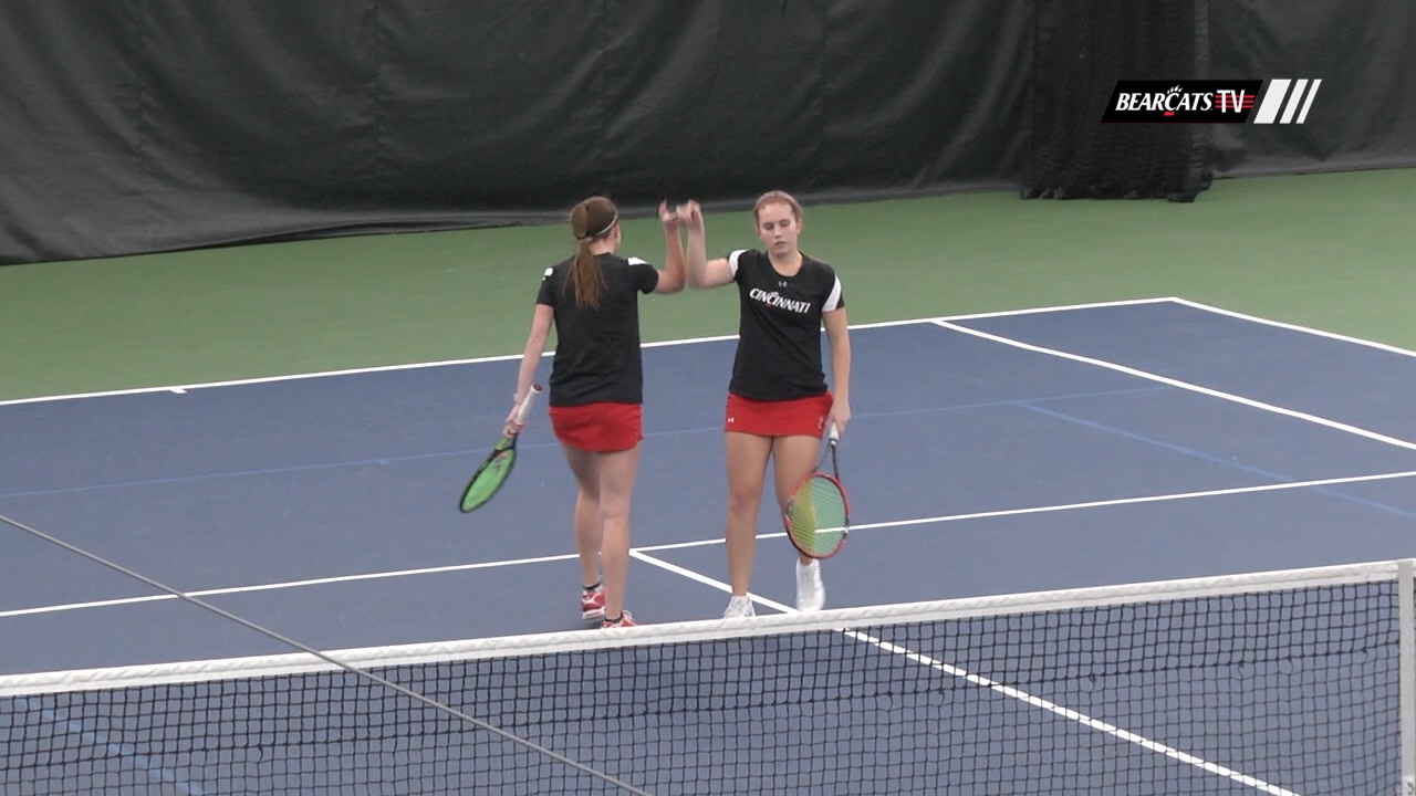 Women's Tennis Recap: Cincinnati 1, Marshall 6 - YouTube