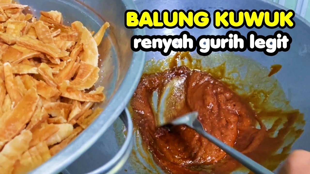 BALUNG KUWUK GULA MERAH - YouTube